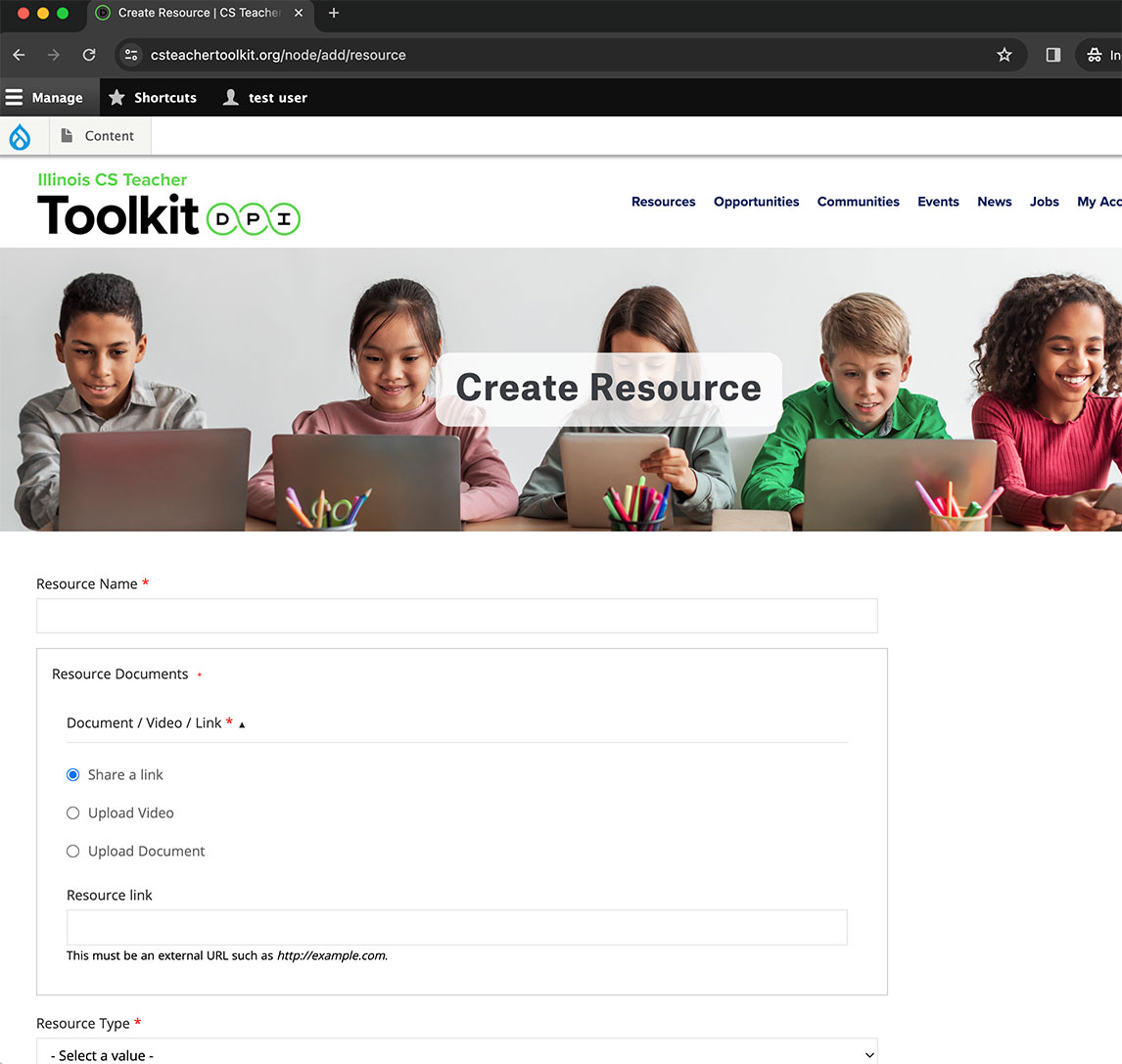 Adding Resources | CS Teacher Toolkit Adding Resources | CS Teacher Toolkit